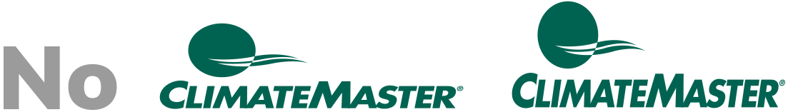 ClimateMaster Logo Usage Guidelines